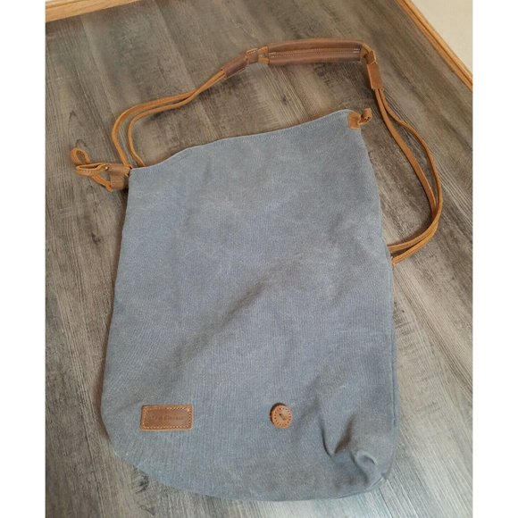 Tom Clovers | Bags | Tom Clovers Crossbody Grey Canvas Large Messenger ...